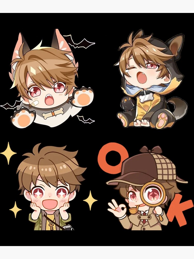 "Luke Pearce - Tears Of Themis - Chibi Pack " Poster for Sale by ...