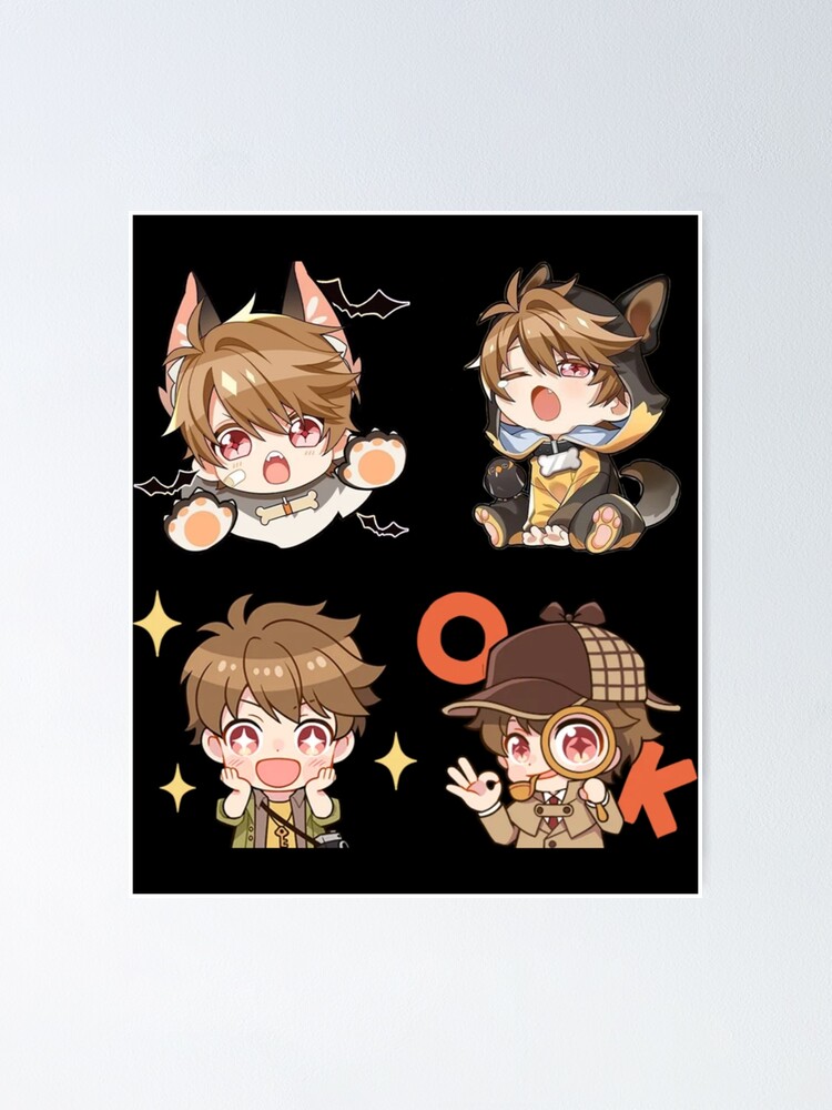 "Luke Pearce - Tears Of Themis - Chibi Pack " Poster for Sale by ...