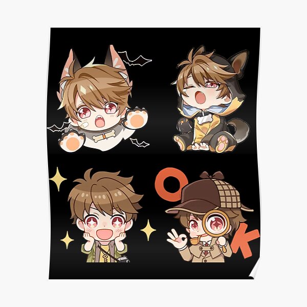 "Luke Pearce - Tears Of Themis - Chibi Pack " Poster for Sale by ...