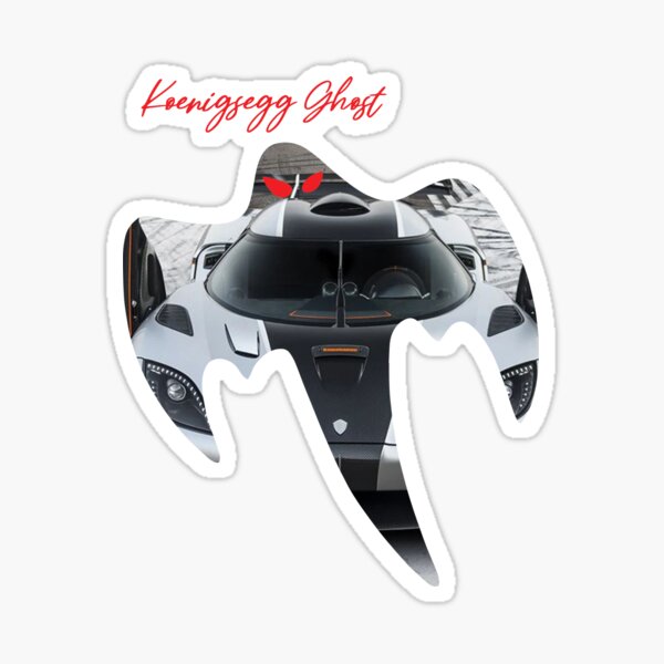 "koenigsegg ghost" Sticker for Sale by artroom1985 | Redbubble