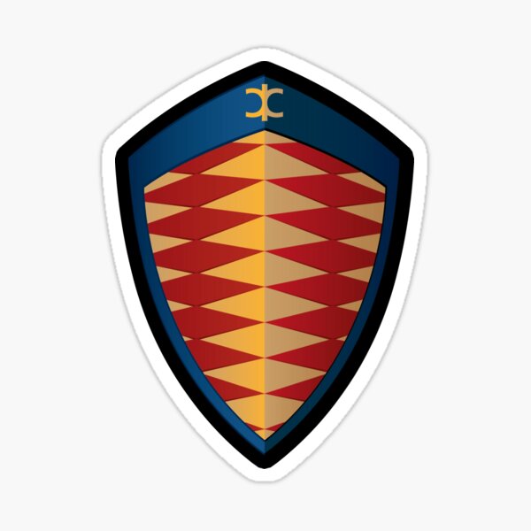 "Koenigsegg Ghost" Sticker for Sale by JuliaNitsc | Redbubble