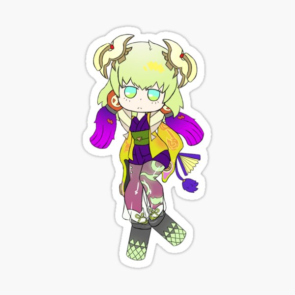 "Cute Noh-P.U.N.K. Ze Amin" Sticker for Sale by DarkTomeYGO | Redbubble