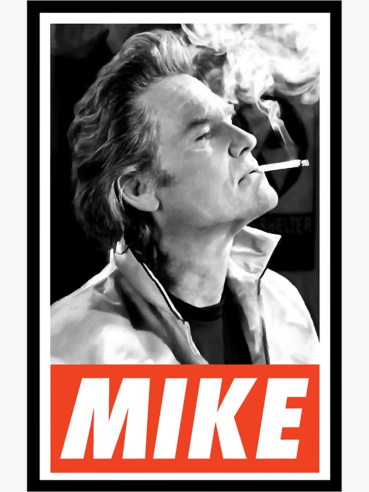 "Stuntman Mike" Sticker for Sale by JuliaNitsc | Redbubble
