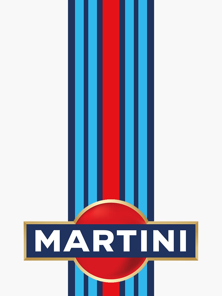 Martini Racing Logo Poster Mit "Martini Racing Team" Von PSstudio