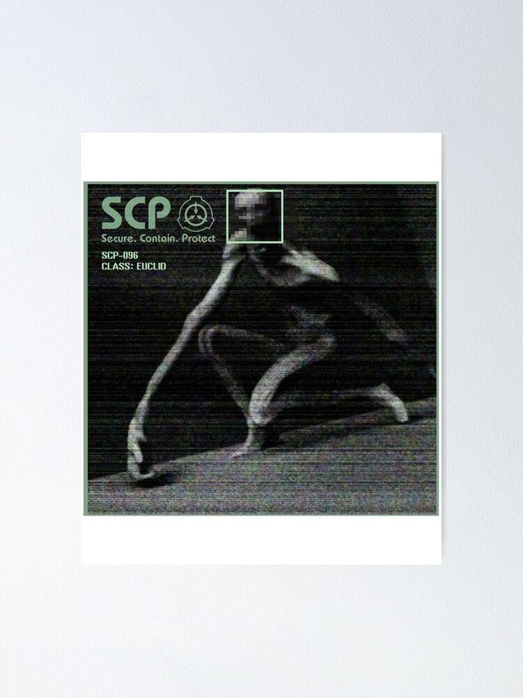 "SCP 096 Shy Guy Terminal View " Poster for Sale by PaulineDaigle ...