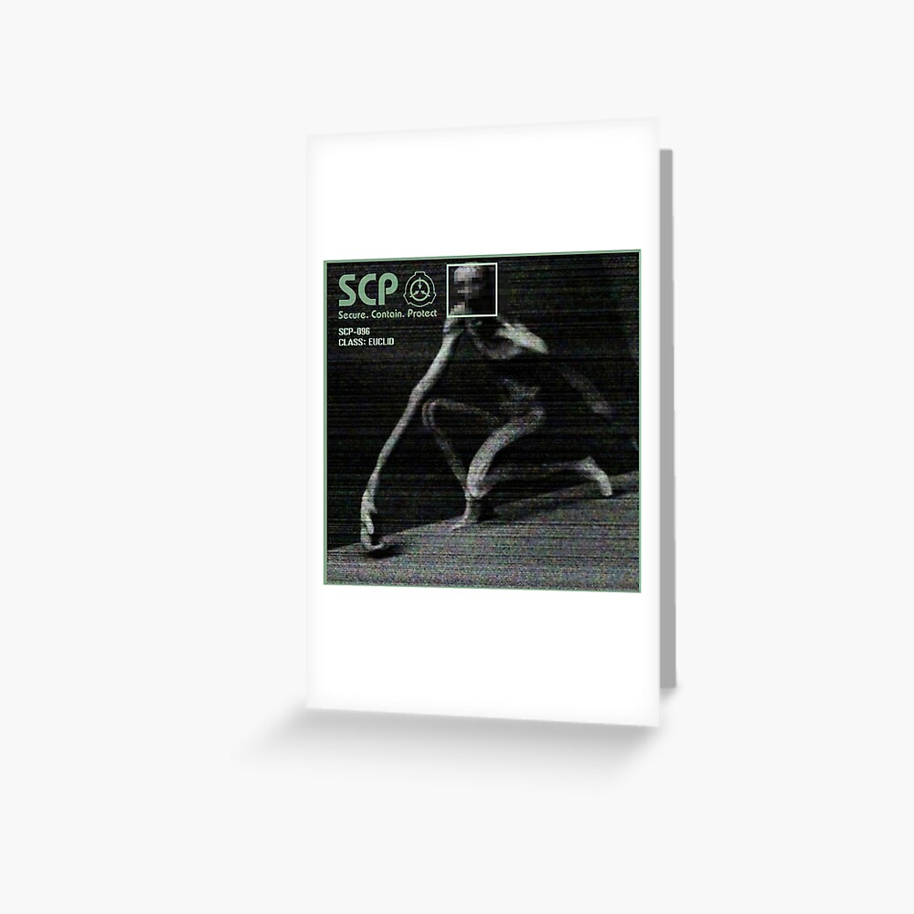 "SCP 096 Shy Guy Terminal View " Greeting Card for Sale by ...