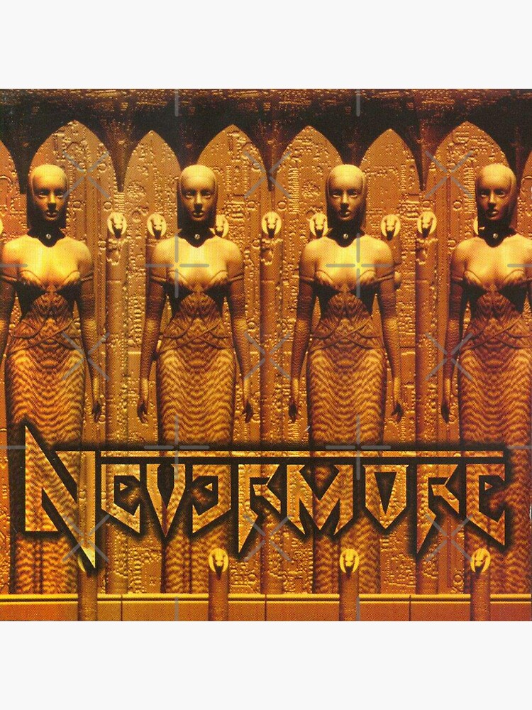 "Nevermore - American heavy metal band" Sticker for Sale by glammindf ...