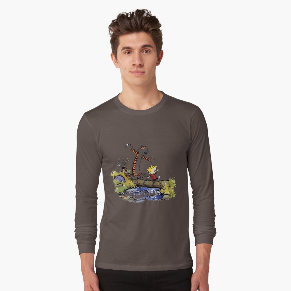"calv playing water " Sticker for Sale by CatalinaKeith | Redbubble