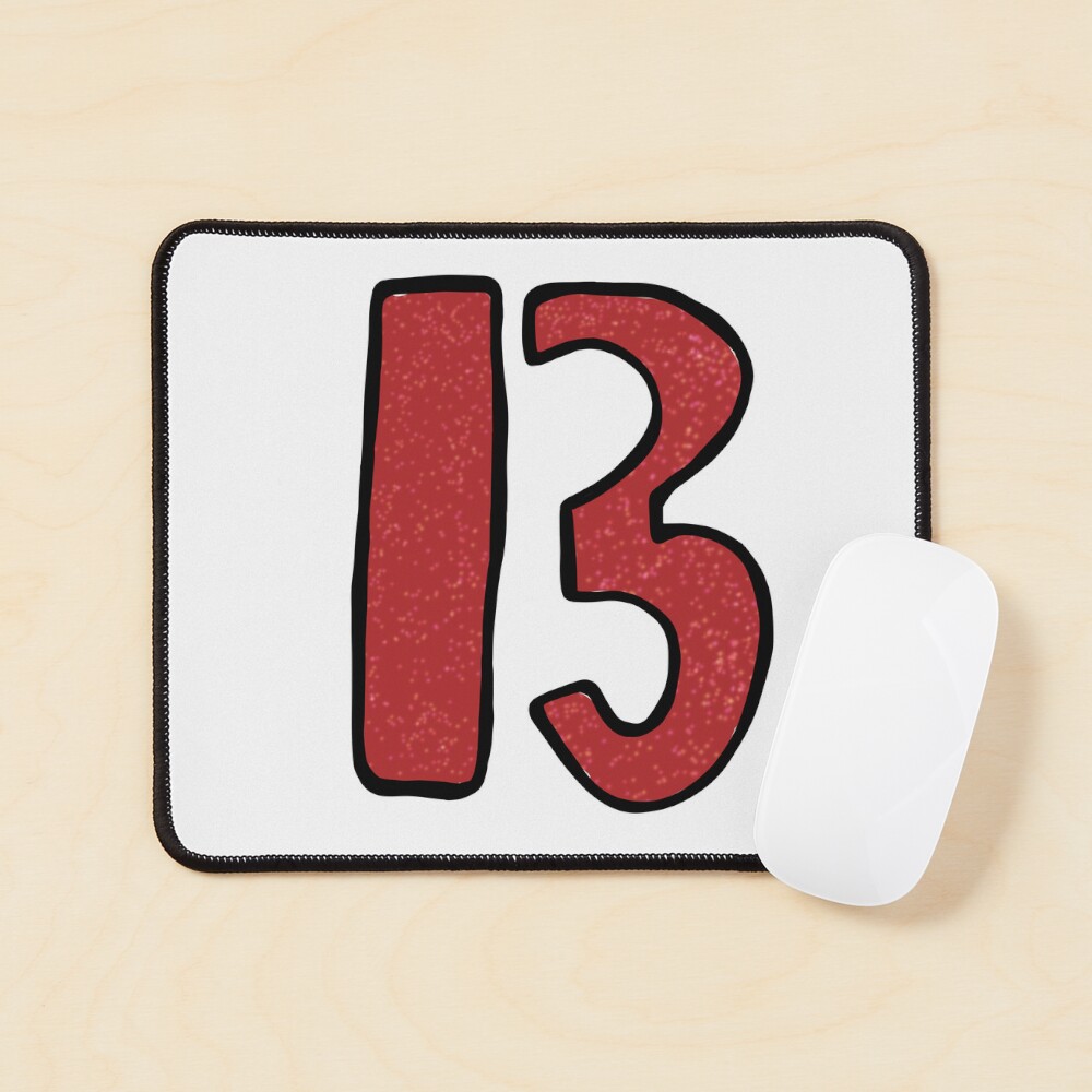 "Red 13 - Taylor Swift" Sticker for Sale by bombalurina | Redbubble