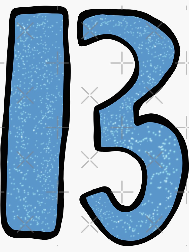 "1989 13 - Taylor Swift" Sticker for Sale by bombalurina | Redbubble