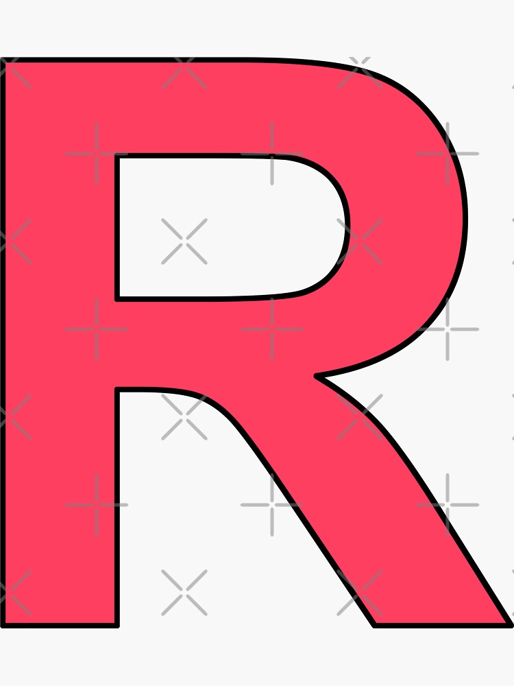 "Team Rocket" Sticker by fandemonium | Redbubble