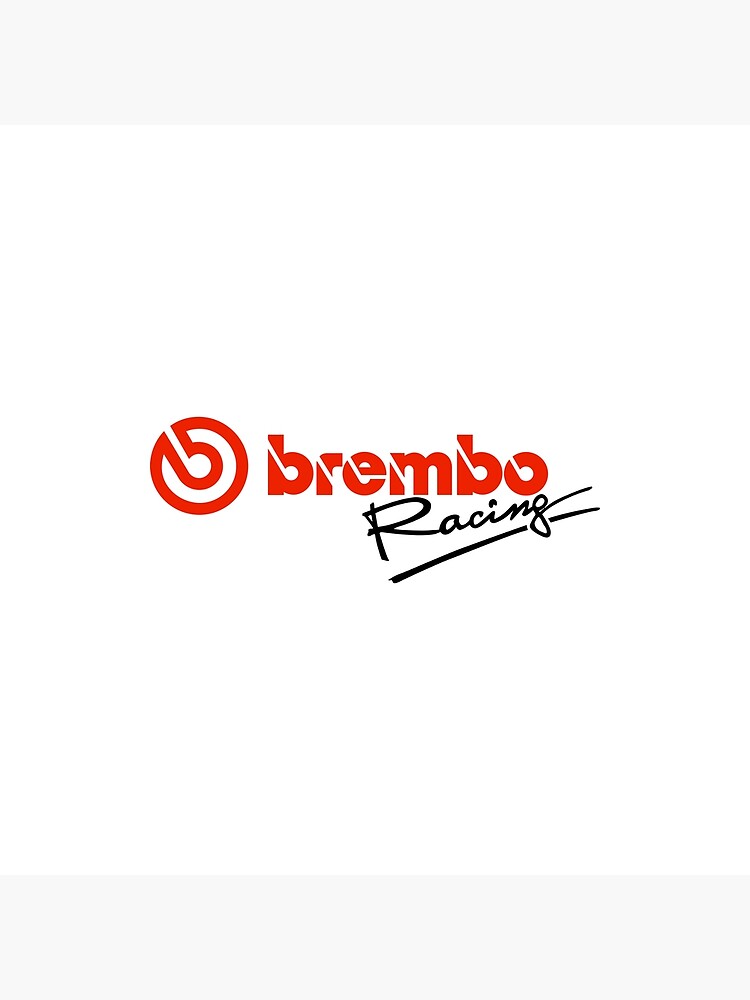 "racing brembo - logo" Poster for Sale by AbedMan | Redbubble