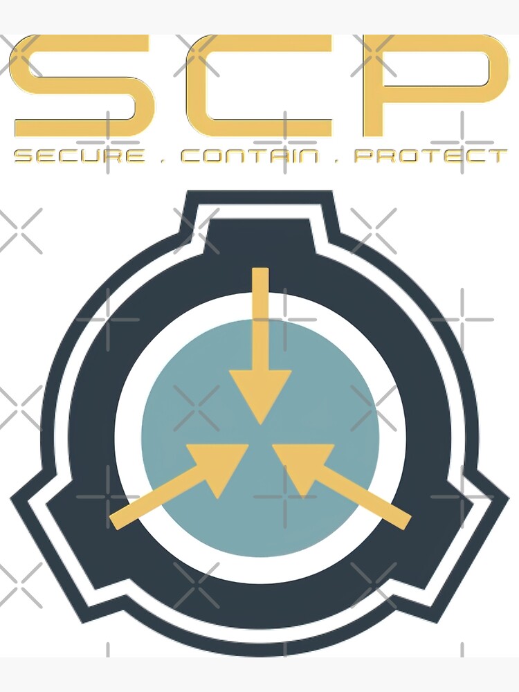 "SCP Foundation - futuristic " Poster for Sale by PaulineDaigle | Redbubble