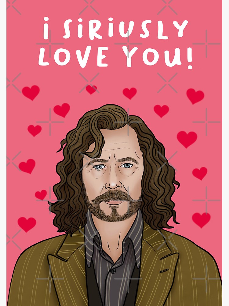 "I Siriusly love you, movie theme valentines / anniversary card ...