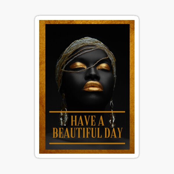 "Have a beautiful day greeting card" Sticker for Sale by Josef120 ...