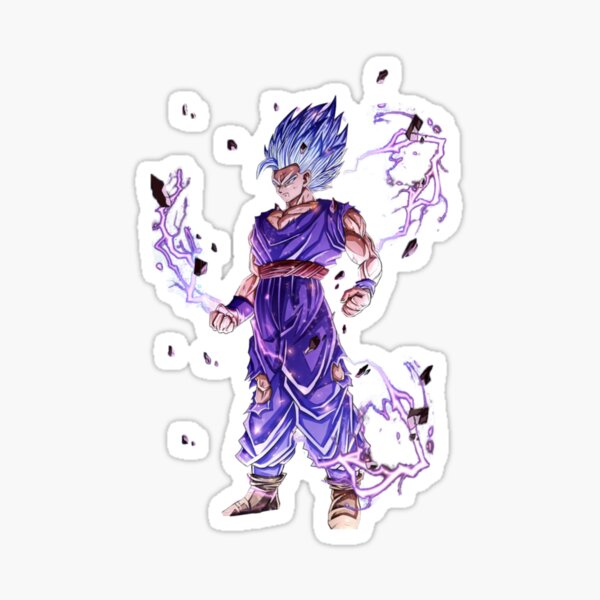 "Beast Gohan Super Sayan Cool " Sticker for Sale by redratFASHION ...