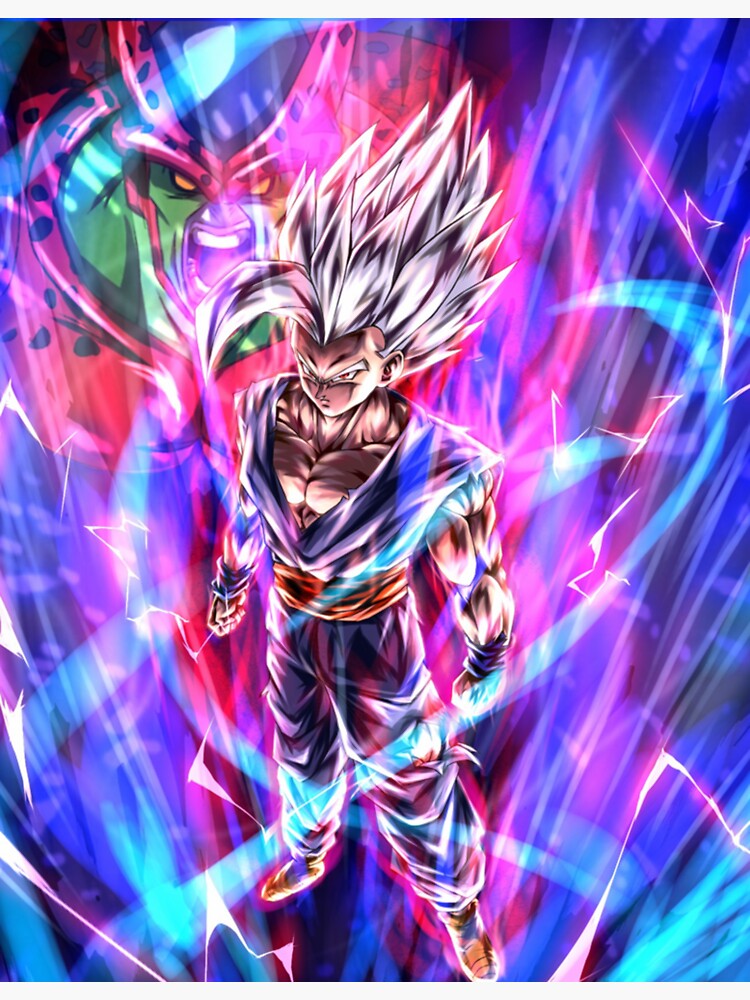 "Beast Gohan " Sticker for Sale by redratFASHION | Redbubble