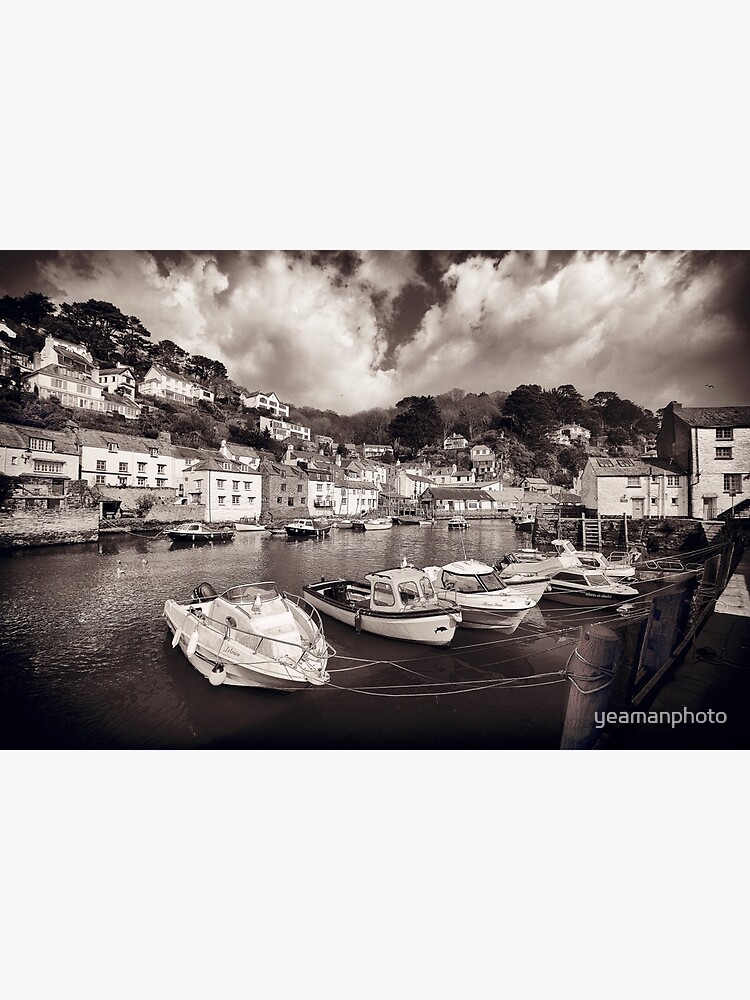 "Polperro Harbour" Poster by yeamanphoto | Redbubble