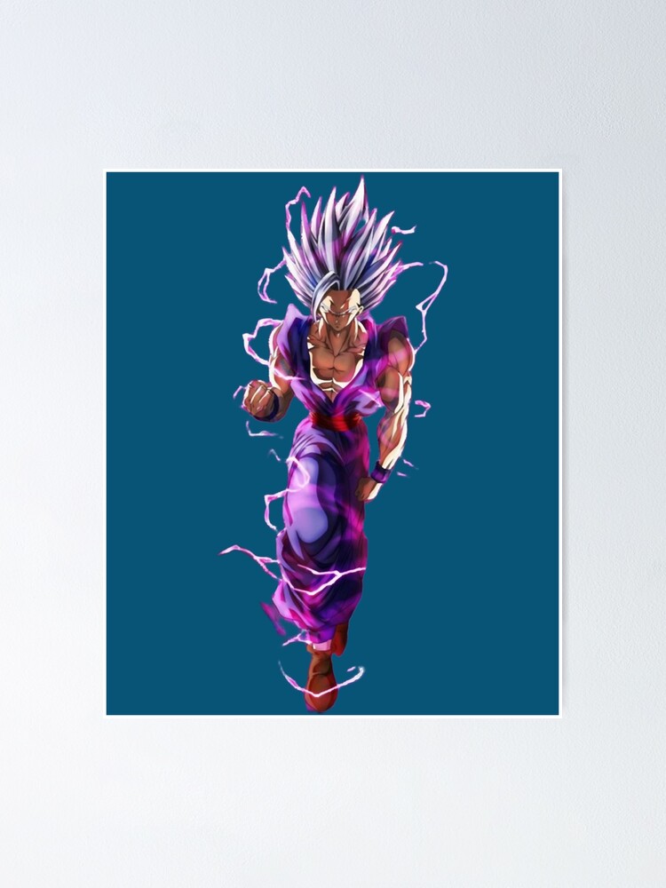 "Gohan beast final form " Poster for Sale by redratFASHION | Redbubble