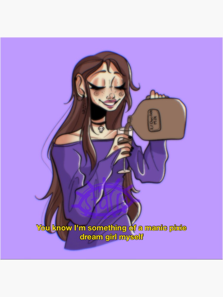 "Ash Sally Face Incorrect Quote Long " Sticker for Sale by PlatinCollec ...