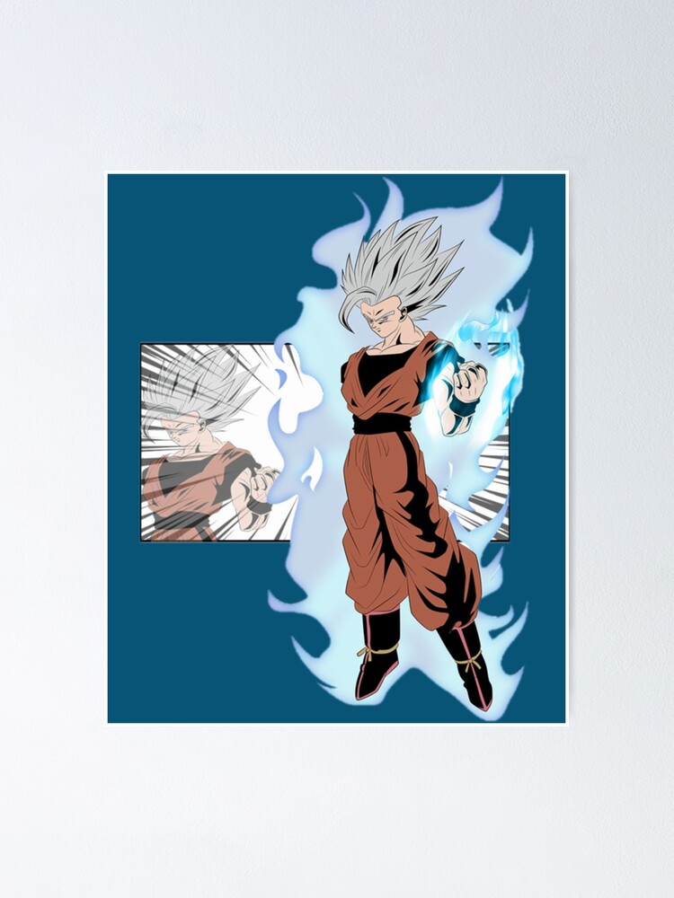 "Gohan New Form Gohan Beast " Poster for Sale by redratFASHION | Redbubble