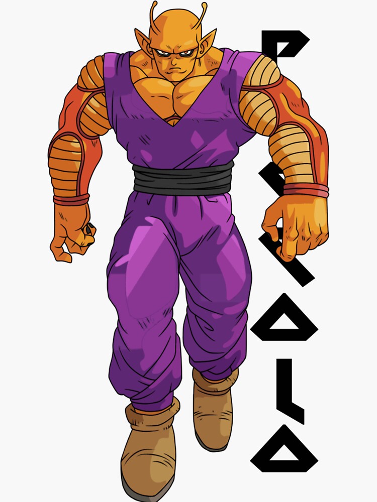"Orange Piccolo Dragon Ball Super Super Hero New Form " Sticker for ...
