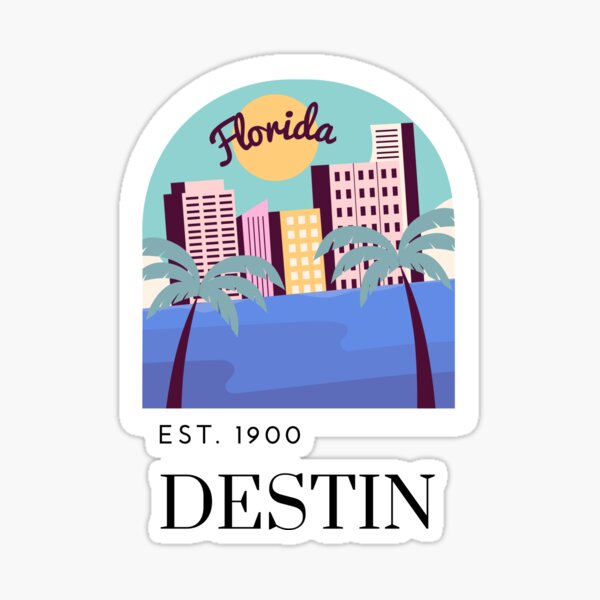 "Destin Retro Sunset Florida | Destin Florida | Destin Florida Sunset ...