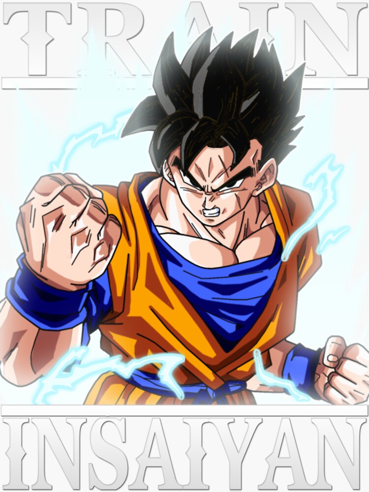 "Train Insaiyan Ultimate Future Gohan " Sticker for Sale by ...