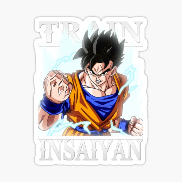 "Train Insaiyan Ultimate Future Gohan " Sticker for Sale by ...