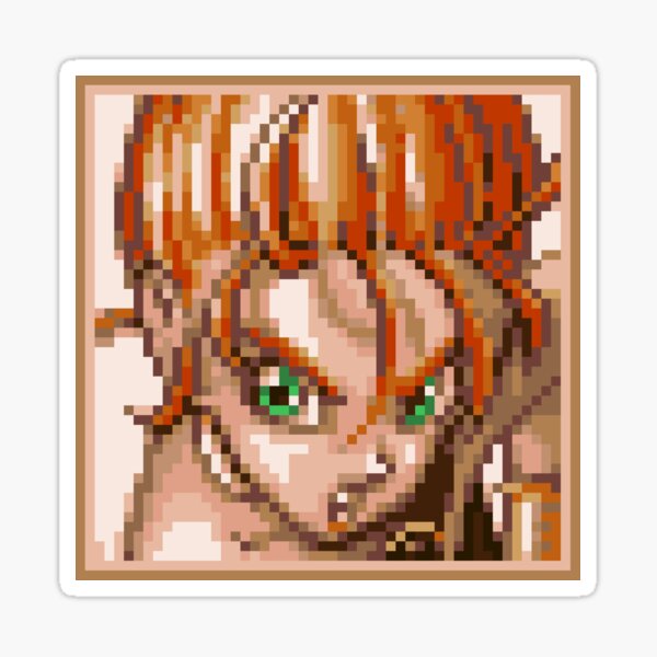 "Marle" Sticker by Pixelblaster | Redbubble