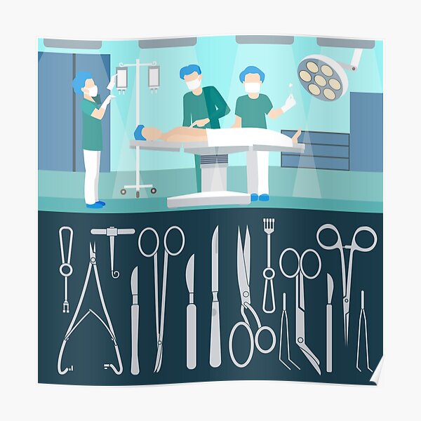"Surgery Operation. Medicall Staff. Hospital Room. Surgery Operating ...