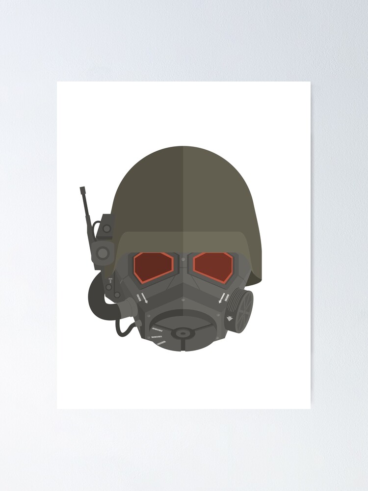 "NCR Veteran ranger Helmet" Poster by CrossMaster | Redbubble