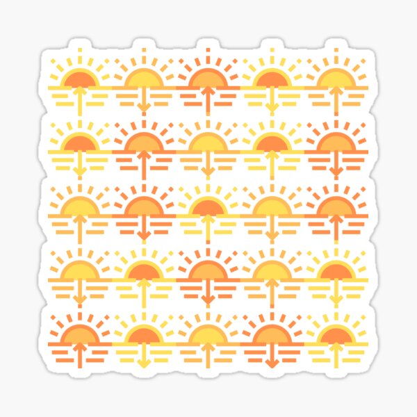 "Forever Chasing Sunsets Sticker" Sticker for Sale by DeliciouSs ...