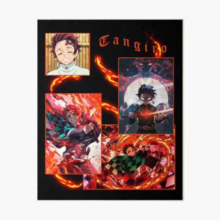 "Kimetsu no Yaiba Tanjiro Fire dance Demon slayer Demon killer" Art ...