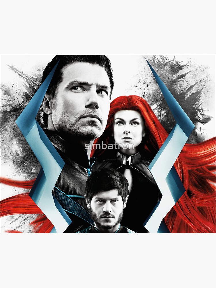 "inhuman" Sticker for Sale by simbatron | Redbubble