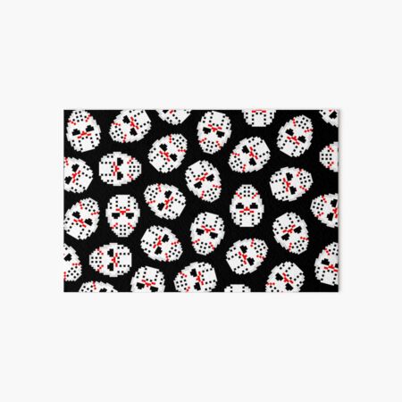 "friday the 13th halloween 2022 jason hockey mask pixel" Art Board ...