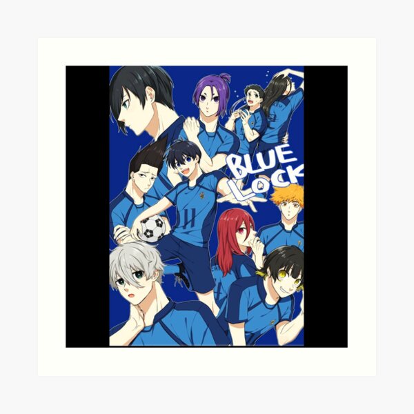 "Blue Lock characters outro -Blue lock " Art Print for Sale by ...