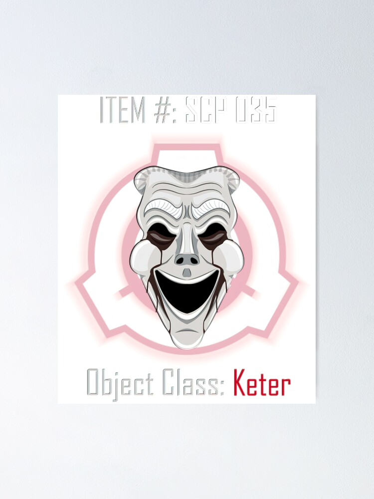 "SCP-035 " Poster for Sale by PaulineDaigle | Redbubble