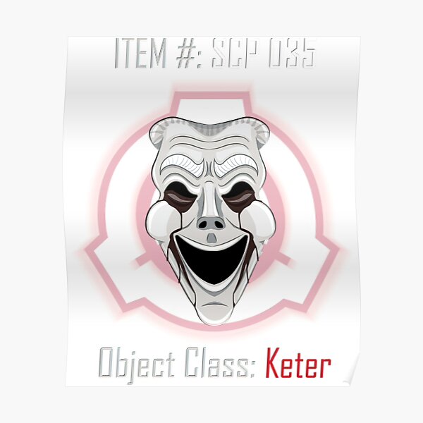 "SCP-035 " Poster for Sale by PaulineDaigle | Redbubble