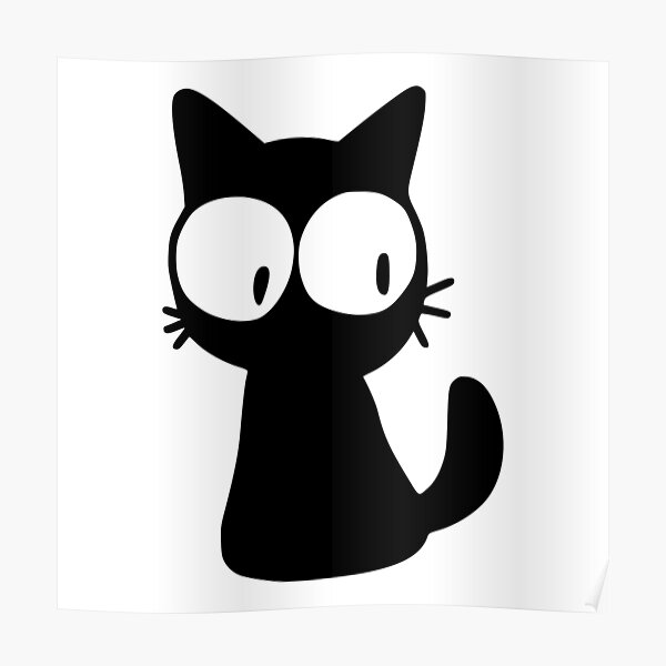 "Takkun The Cat" Poster for Sale by HeavenlyPlaces | Redbubble