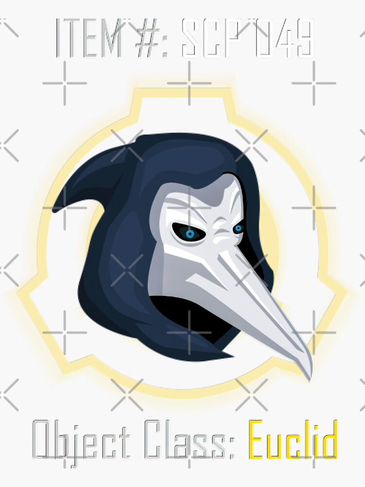 "SCP-049 " Sticker for Sale by PaulineDaigle | Redbubble