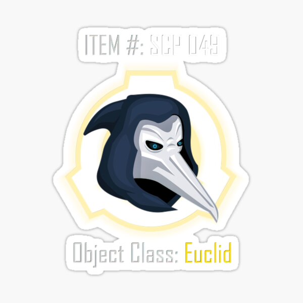 "SCP-049 " Sticker for Sale by PaulineDaigle | Redbubble
