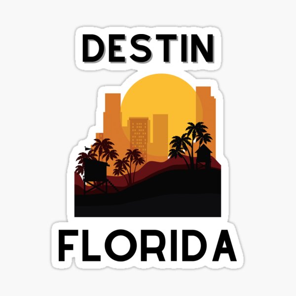 "Destin Retro Sunset Florida | Destin Florida | Destin Florida Sunset ...