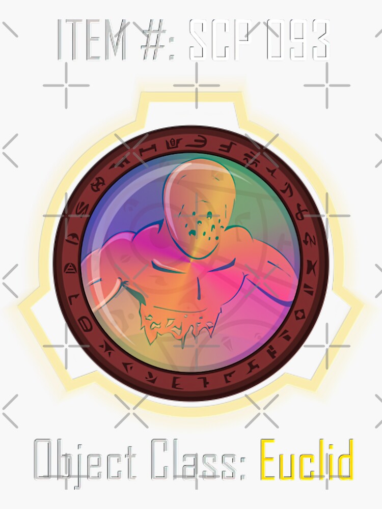 "SCP-093 " Sticker for Sale by PaulineDaigle | Redbubble