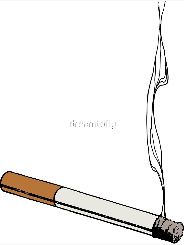 "Ciggy Cigarette" Art Print for Sale by dreamtofly | Redbubble