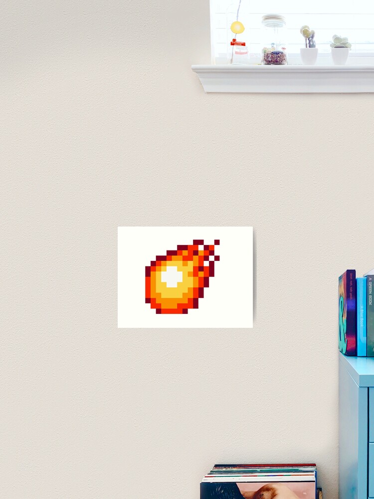 "Fireball" Art Print for Sale by Pixelblaster | Redbubble