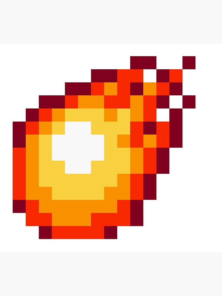Impression artistique « Boule de feu », par Pixelblaster | Redbubble