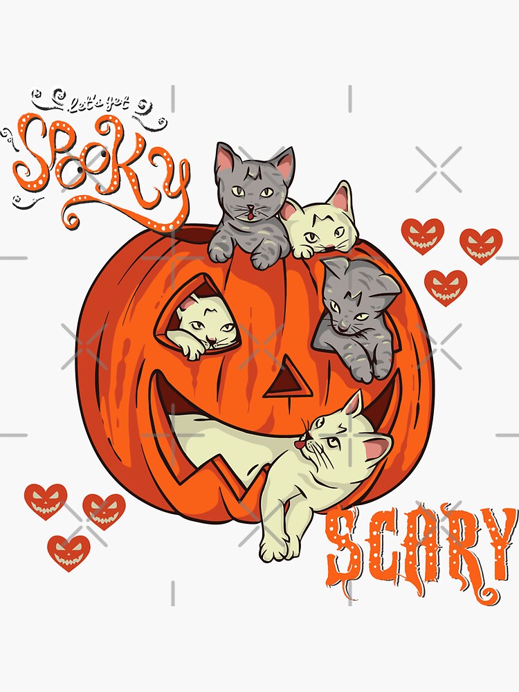 "October Halloween Ghosts Witches Goblins Black Cat Black Cats Pumpkins ...