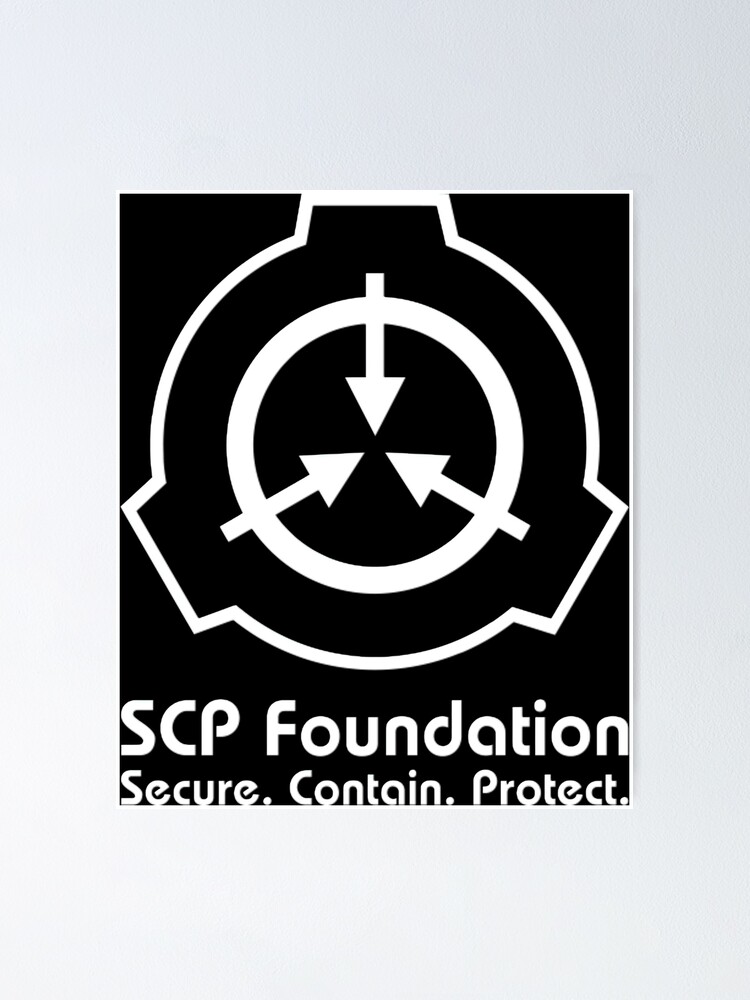 "SCP Foundation " Poster for Sale by PaulineDaigle | Redbubble