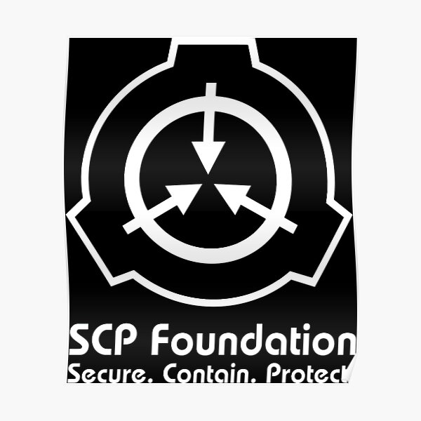 "SCP Foundation " Poster for Sale by PaulineDaigle | Redbubble